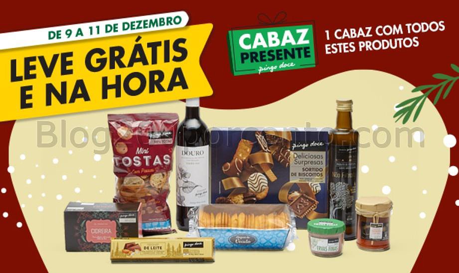 Oferta Cabaz Presente Pingo Doce Promoção De 9 A 11 Dezembro Blog 200